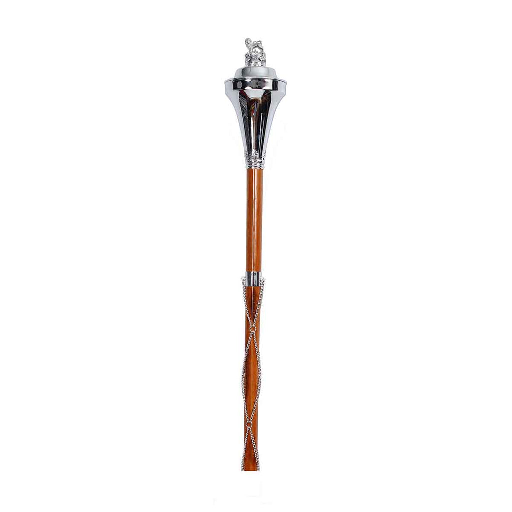 Drum Major Mace or Stave Chrome Flat Head Lion And Crown Top | House Of ...