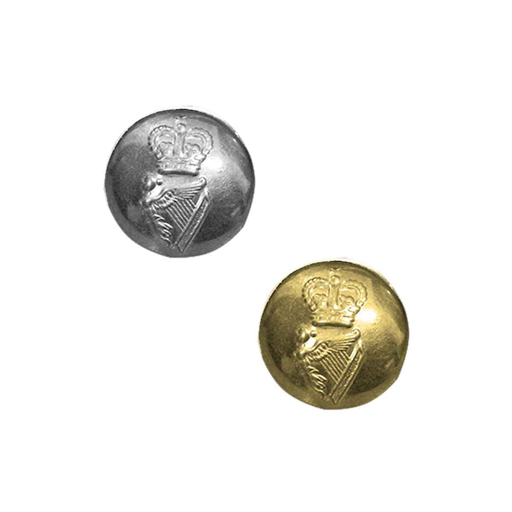 Crown Irish Harp Uniform Buttons | House Of Scotland